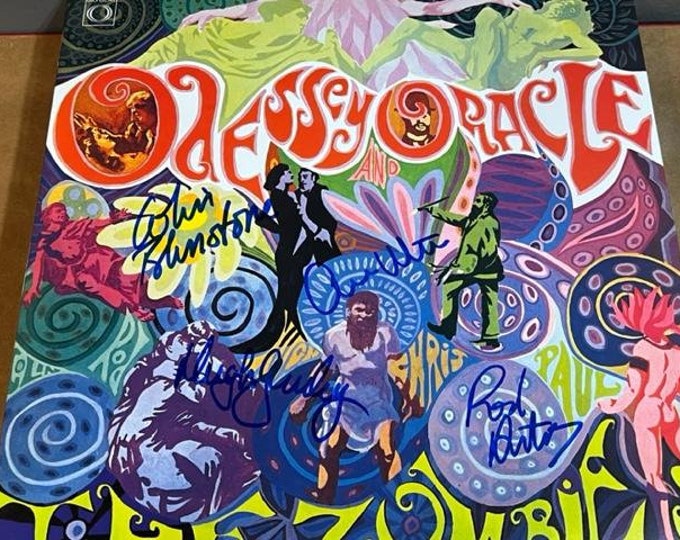 The Zombies Odyssey and Oracle Vintage Album Cover Poster - Etsy