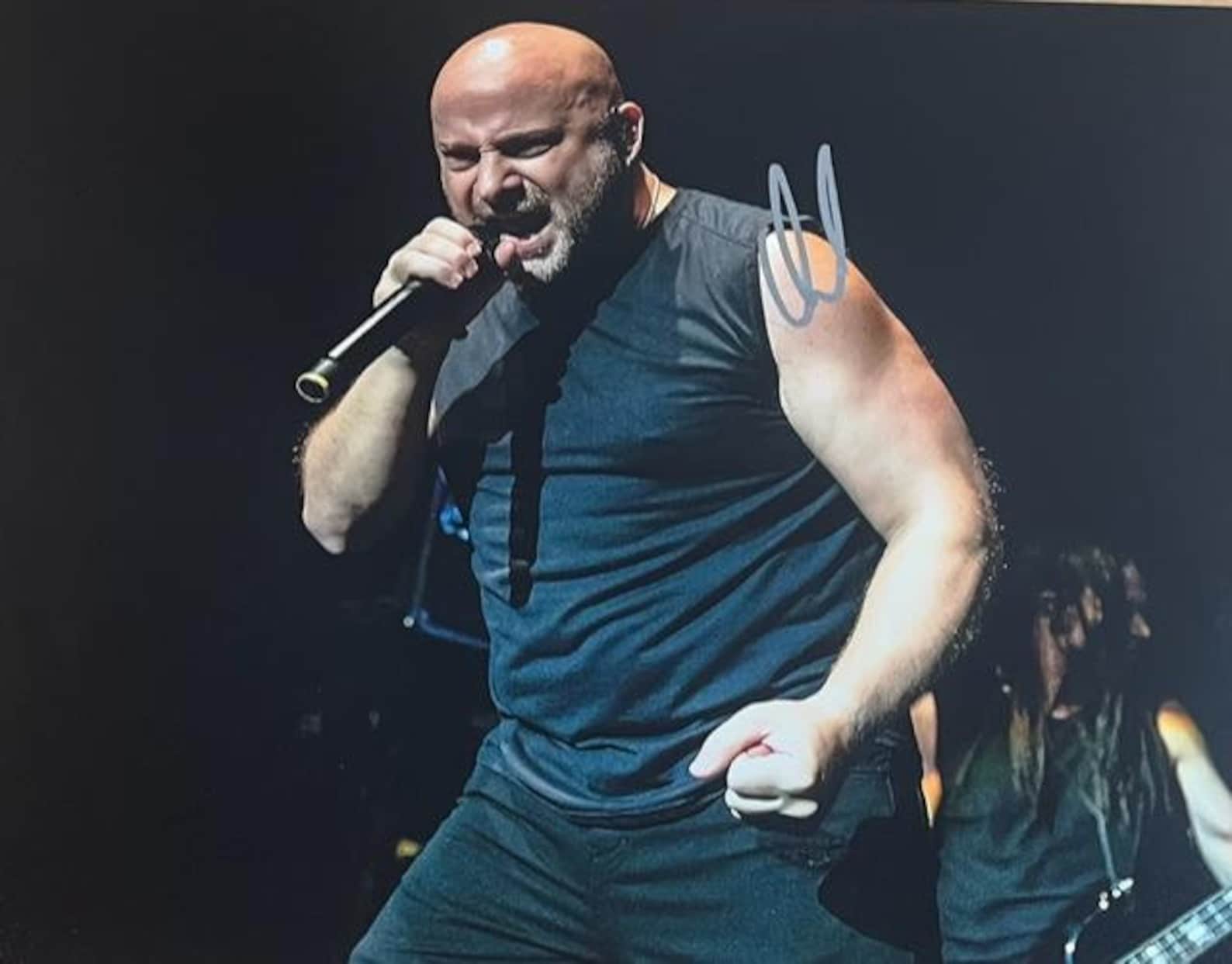 DAVID DRAIMAN Signed Autographed DISTURBED 11x14 Color Photograph - Etsy