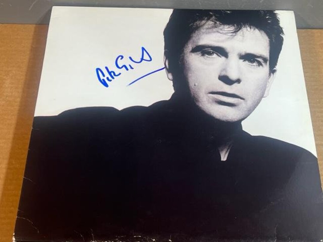 PETER GABRIEL Signed Autographed Vintage so Record Album Lp GENESIS - Etsy