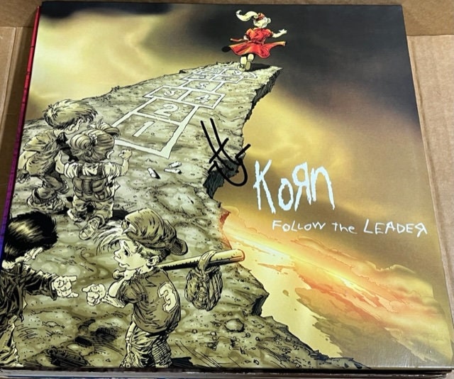 JONATHAN DAVIS Signed Autographed KORN Follow the Leader - Etsy