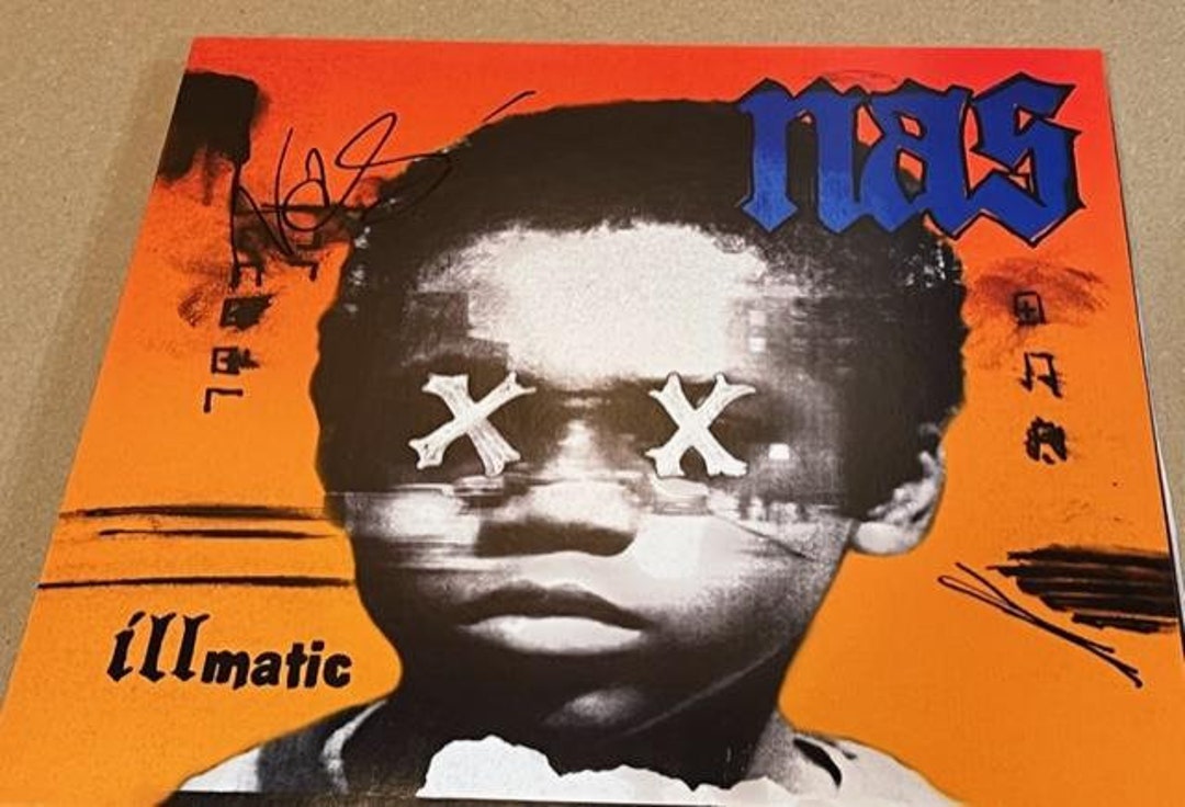 Nasir NAS Jones Signed Autographed Illmatic Record Album LP - Etsy