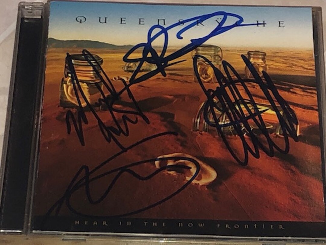 Queensryche Band Signed Autographed Hear in the Now Frontier CD Booklet ...