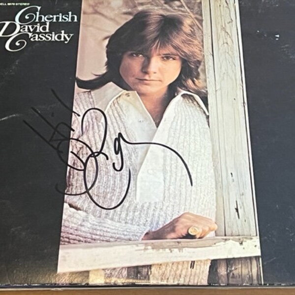 David Cassidy Autographed - Etsy
