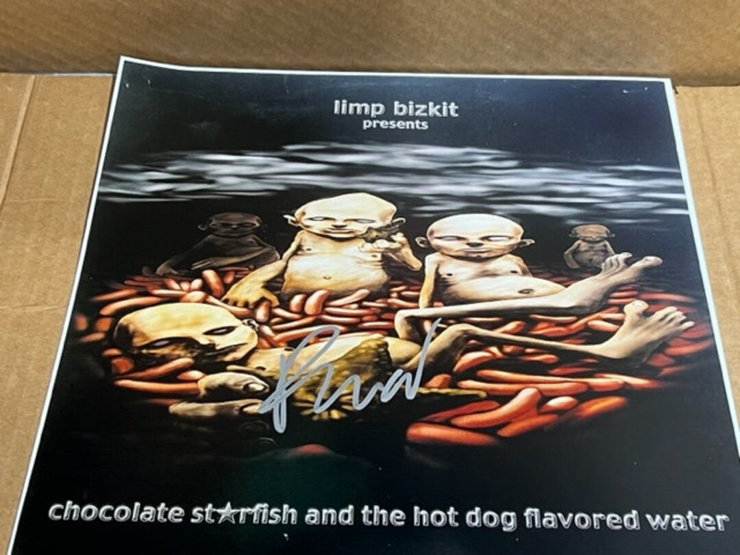 Fred Durst Firmado Autografiado LIMP BIZKIT Chocolate Starfish - Etsy ...