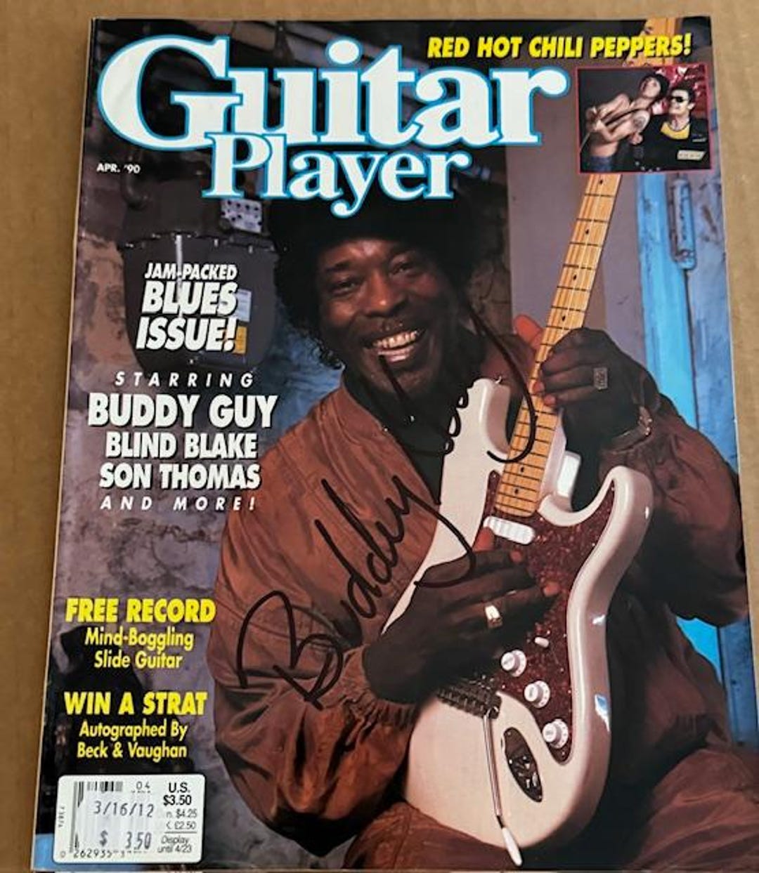 BUDDY GUY Signed Autographed Vintage Guitar Player Magazine - Etsy
