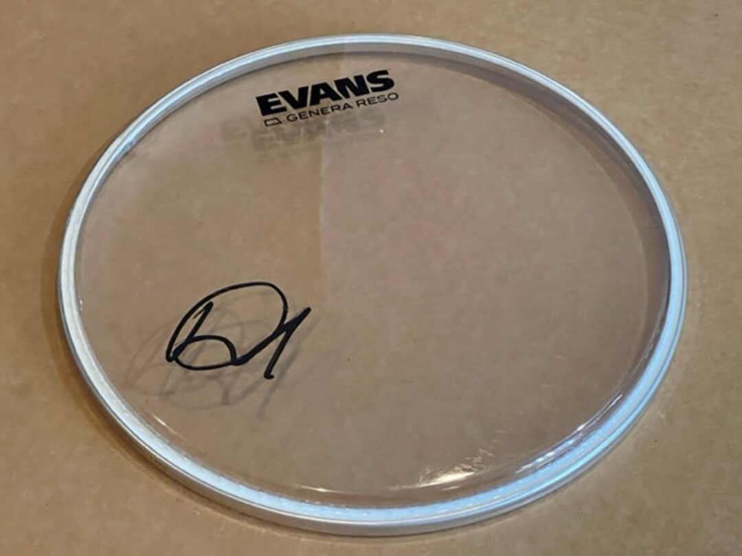 Dave Grohl Signed Autographed Attack Drum Head FOO FIGHTERS NIRVANA - Etsy