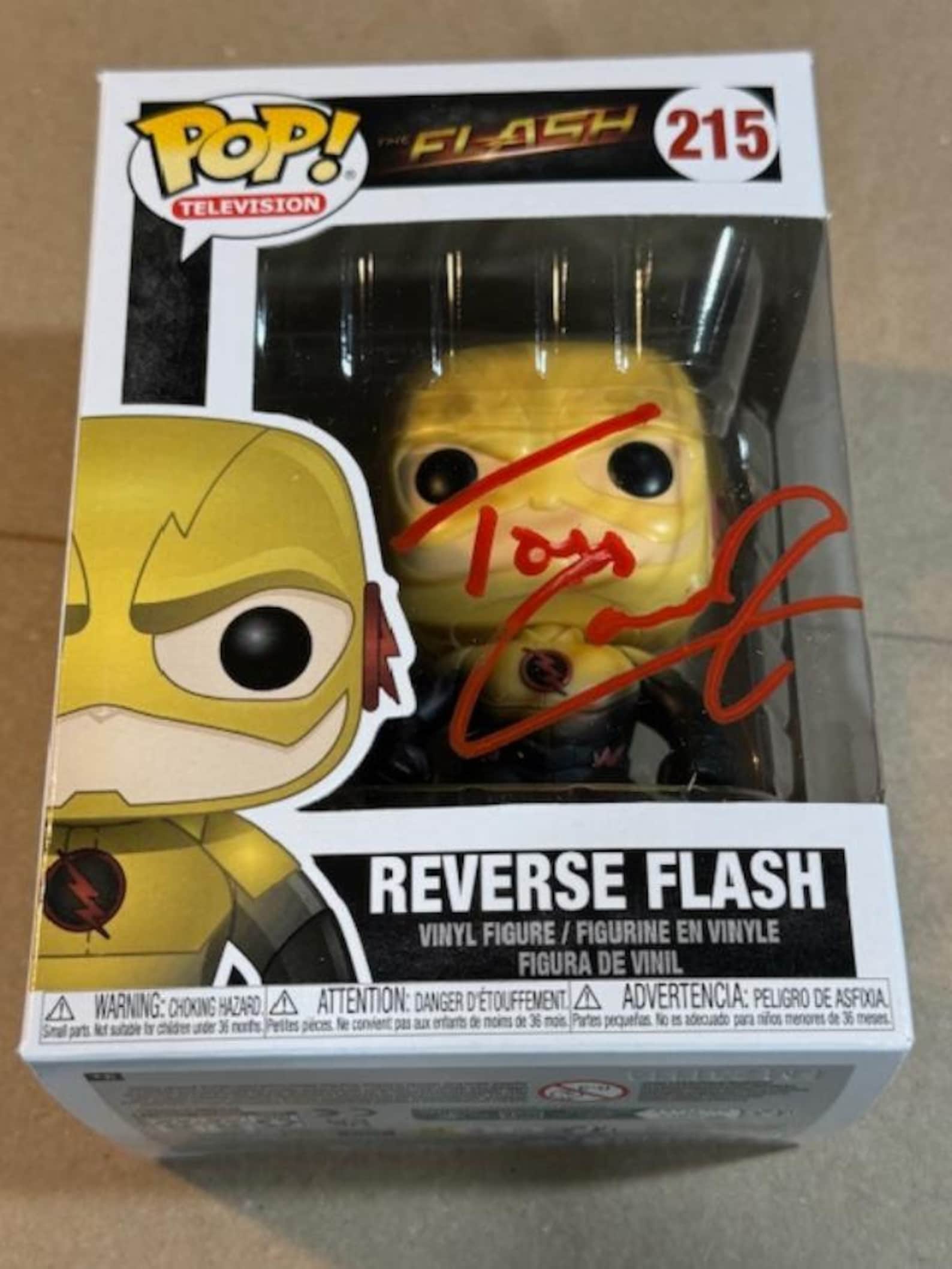 TOM CAVANAGH Signed Autographed the Flash Reverse Flash Funko Pop - Etsy