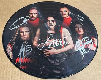 Avatar FULL BAND Signed Autographed Picture Disc - Etsy
