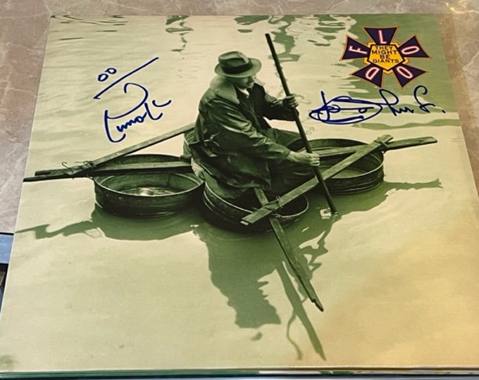 John Linnell & John Flansburgh Dual Signed Autographed They Might Be ...