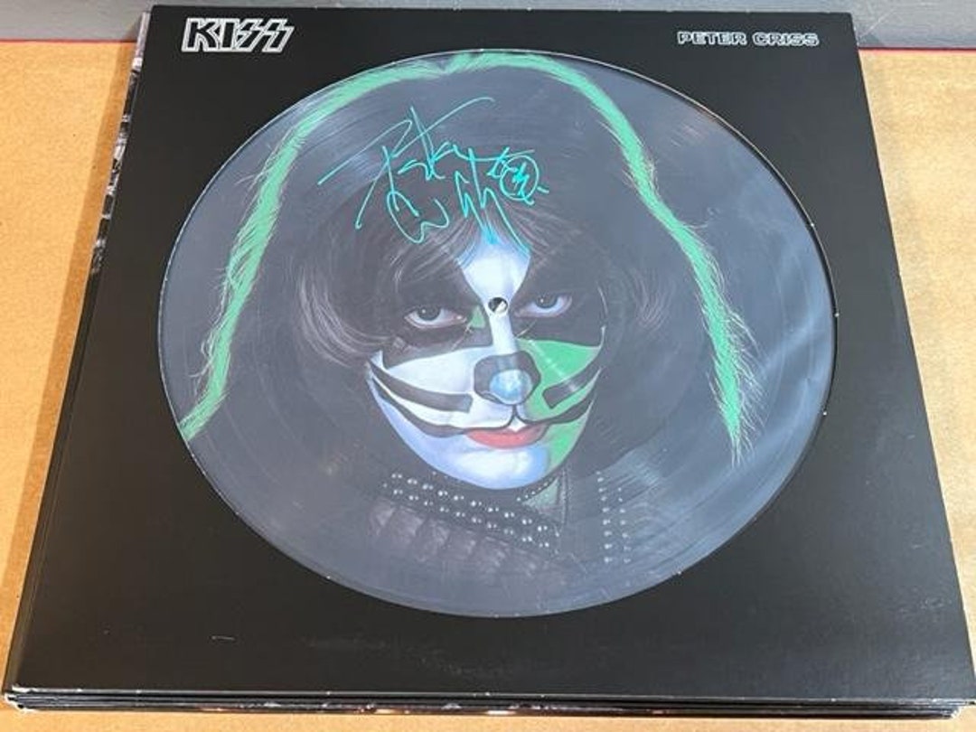 PETER CRISS Signed Autographed KISS 78' Solo Album Picture Disc - Etsy