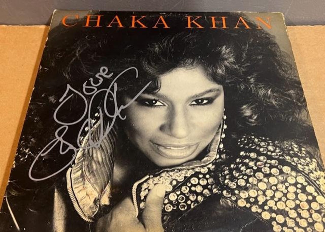 CHAKA KHAN Signed Autographed Vintage Self-titled Record Album - Etsy