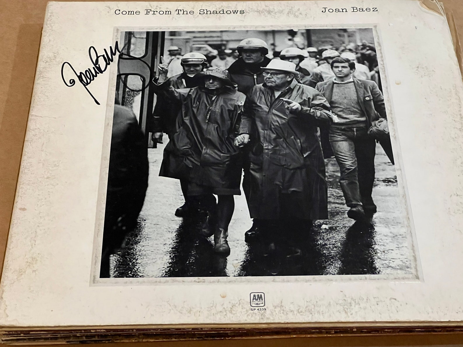 JOAN Baez Signed Autographed Vintage Come From the Shadows - Etsy