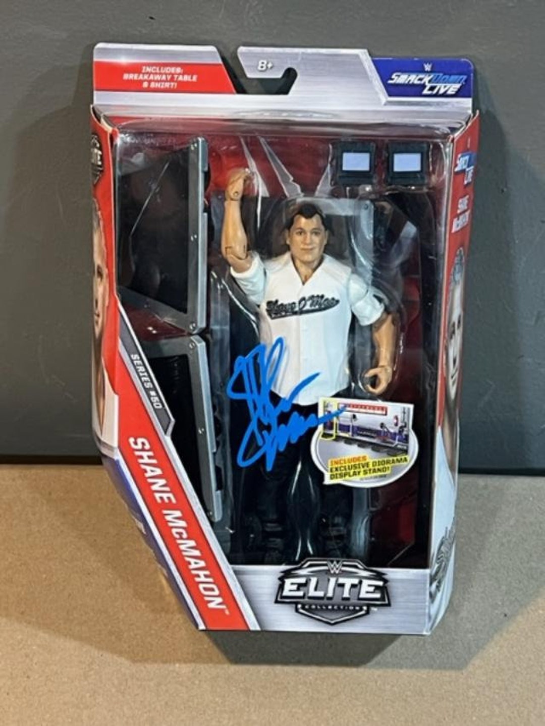SHANE MCMAHON Signed Autographed WWE Elite Figure - Etsy