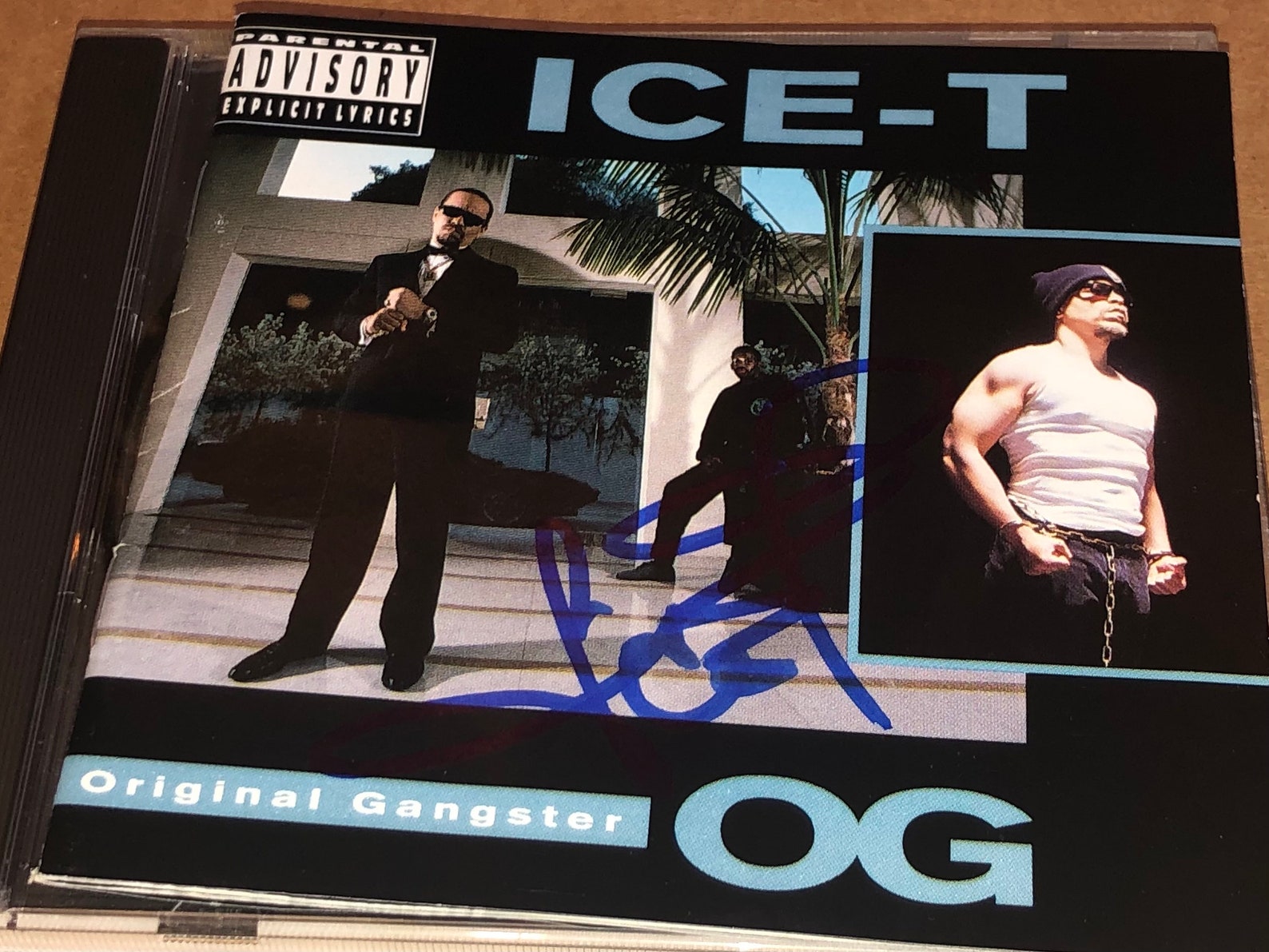 ICE-T Signed Autographed Original Gangster CD Booklet | Etsy