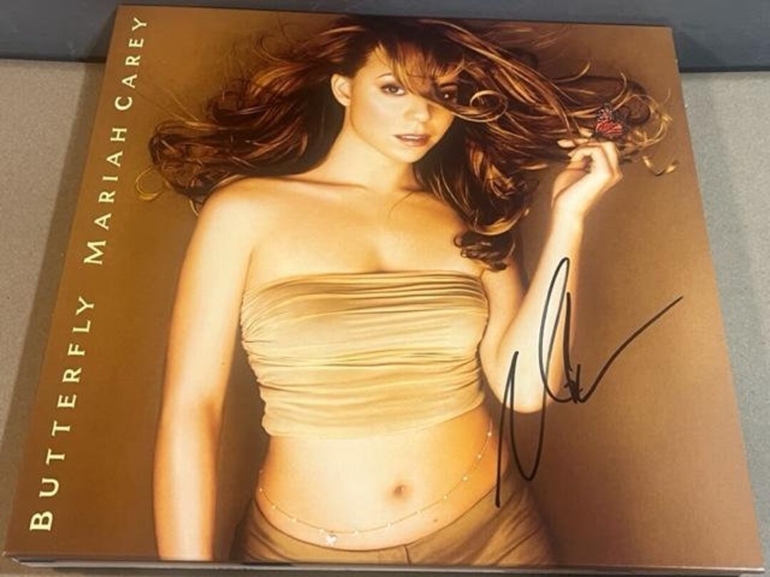 MARIAH CAREY Signed Autographed Butterfly Record Album LP - Etsy