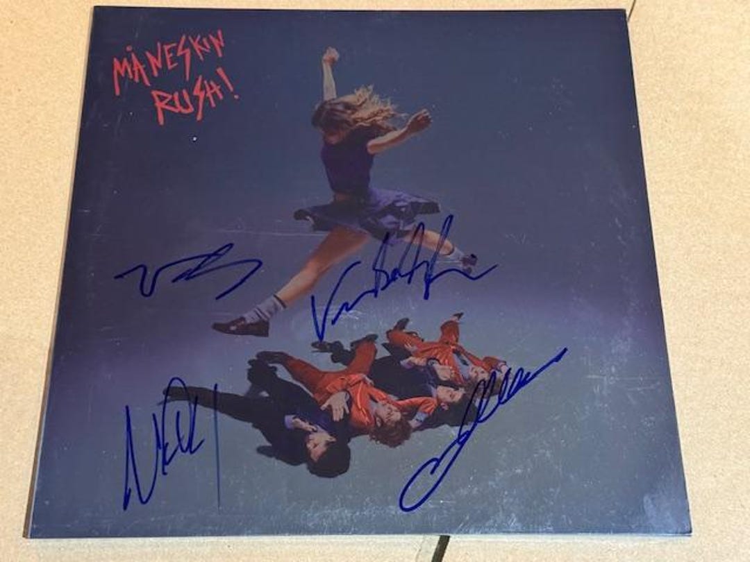 Maneskin FULL BAND Signed Autographed Rush Record Album LP - Etsy