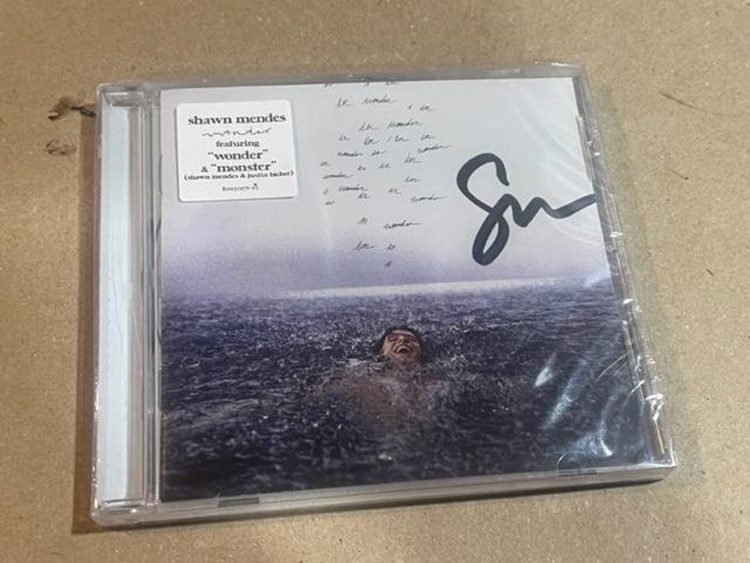 SHAWN MENDES Signed Autographed Wonder CD Booklet - Etsy