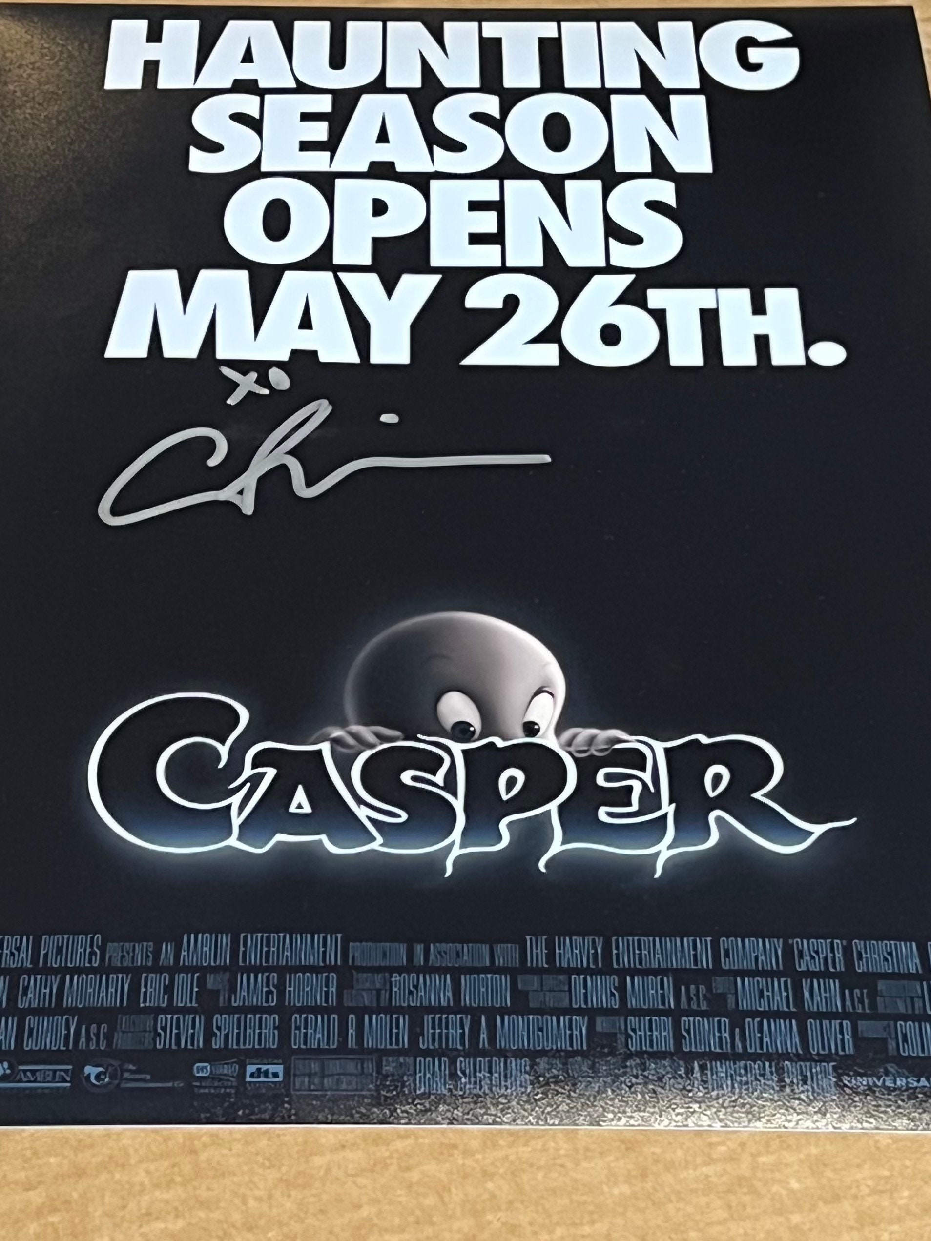 Authentic Autographed Movie Posters