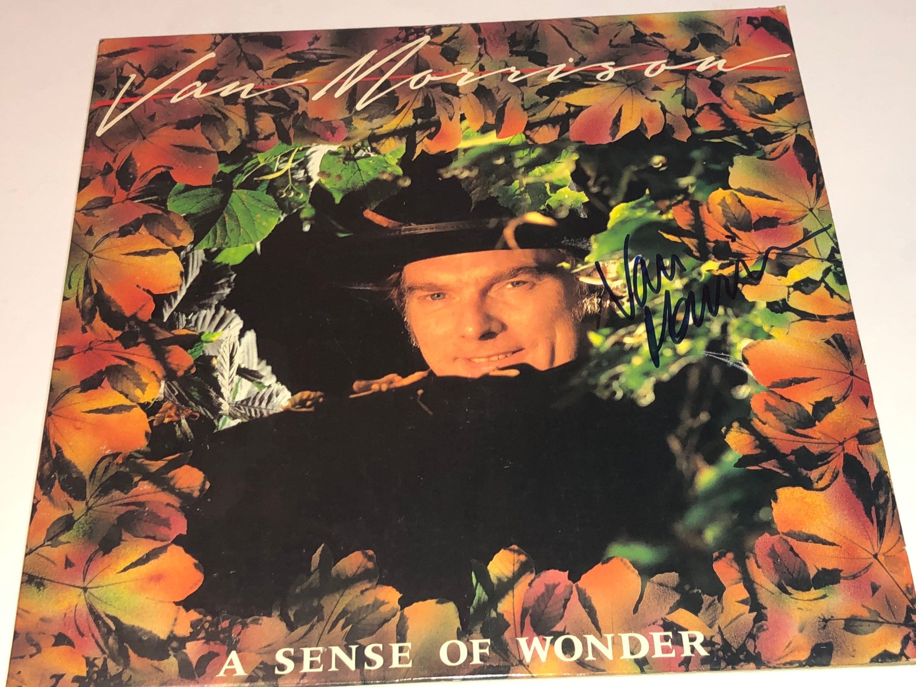 Van Morrison Signed Autographed Vintage A Sense of Wonder Record Album ...