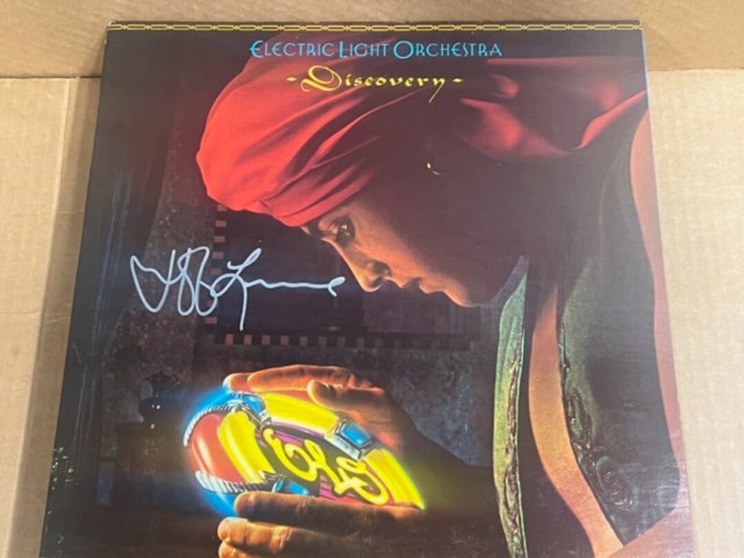 JEFF LYNNE Signed Autographed Vintage ELO Discovery Record Album Lp - Etsy