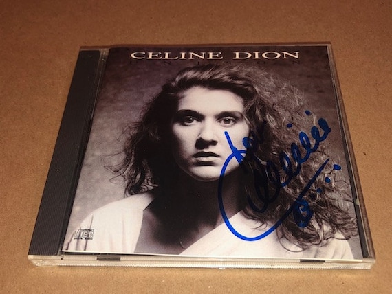 CELINE DION Signed Autographed CD Booklet | Etsy