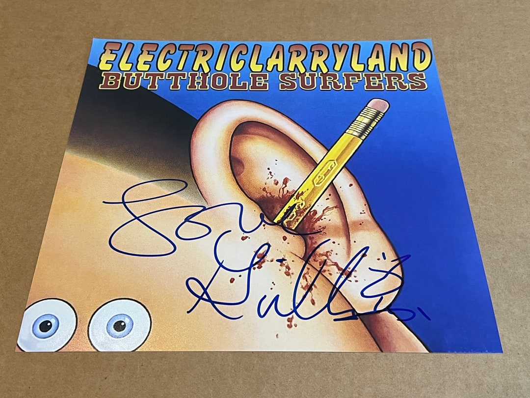 GIBBY HAYNES Signed Autographed 12x12 Butthole Surfers ...