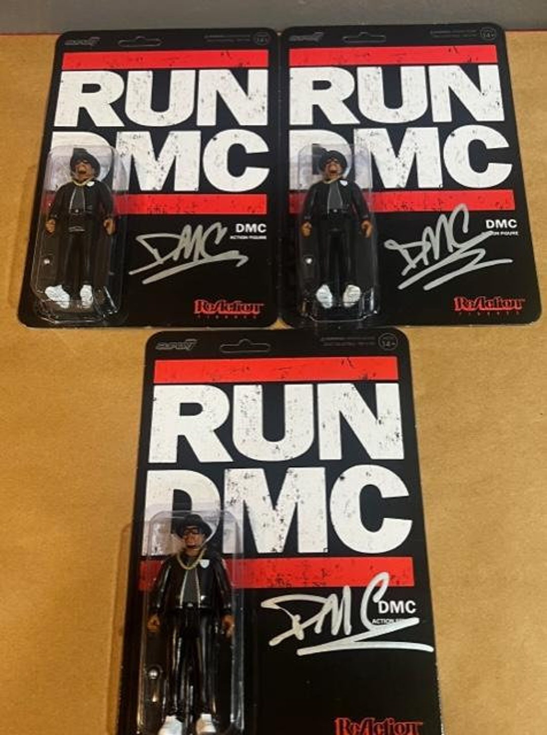 Darryl dmc Mcdaniels Signed Autographed RUN DMC Super 7 Reflection ...