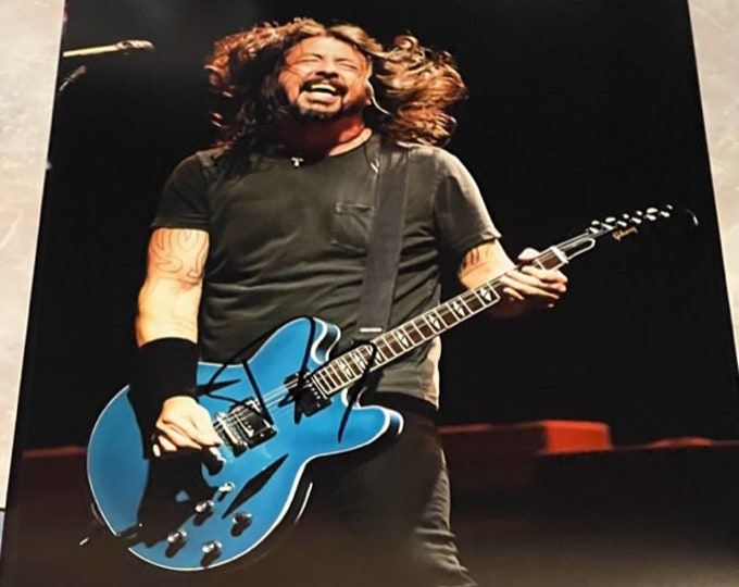 DAVE GROHL Signed Autographed Foo Fighters 11x14 Photograph NIRVANA - Etsy