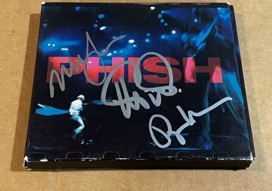 Trey Anastasio Mike Gordon & Page Mcconnell Signed Autographed PHISH ... Trey Anastasio Mike Gordon & Page Mcconnell Signed Autographed PHISH ...