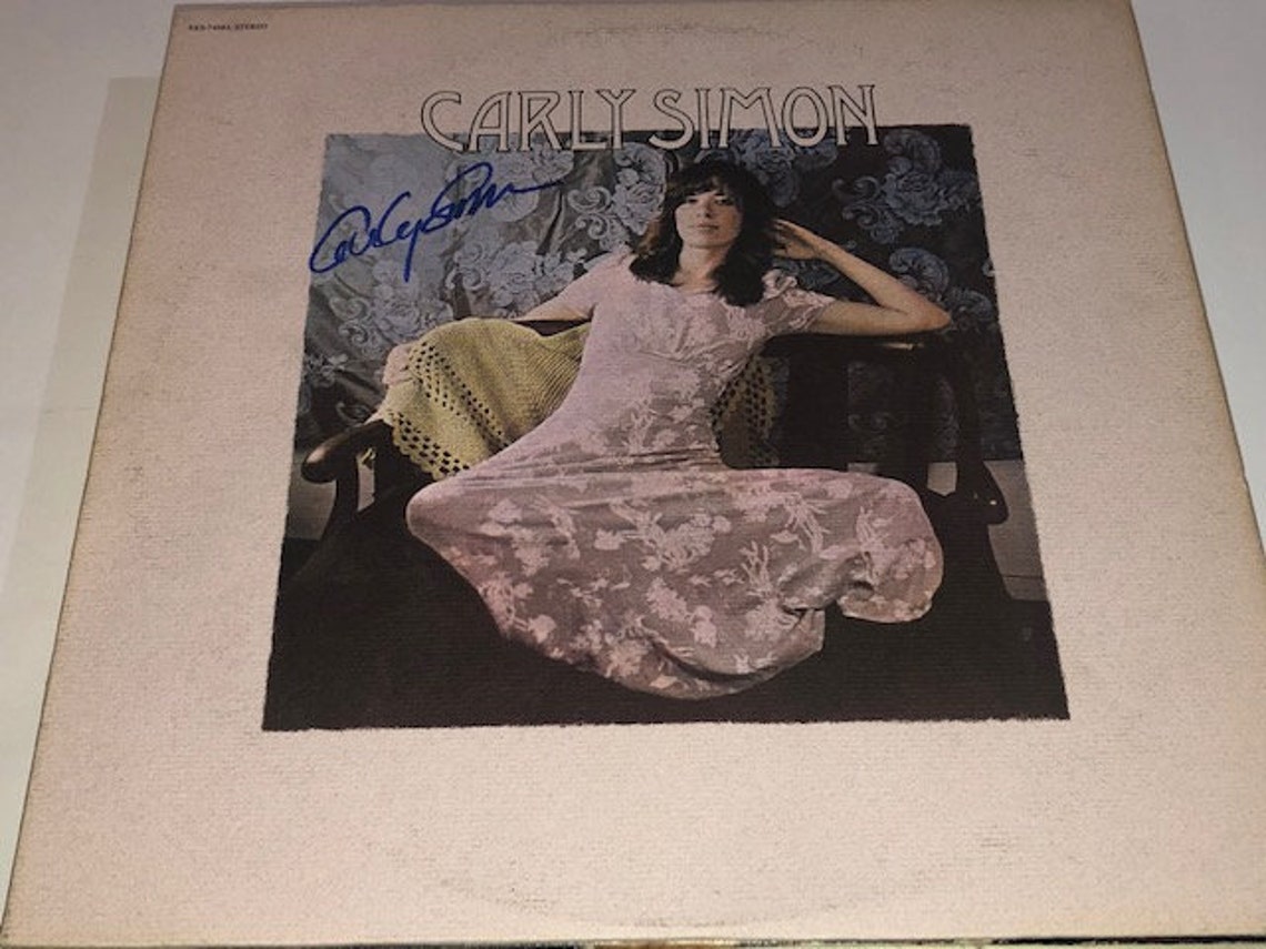 CARLY SIMON Signed Autographed Vintage Record Album LP - Etsy