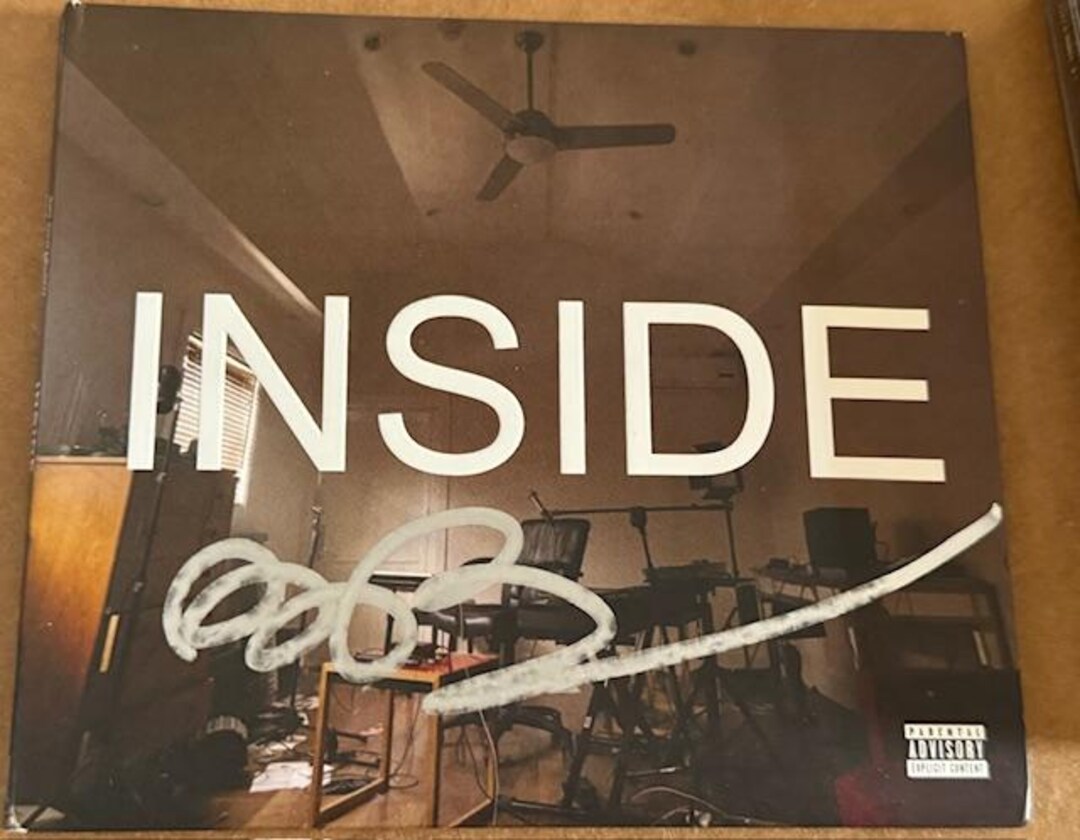 BO BURNHAM Signed Autographed Inside CD Booklet - Etsy