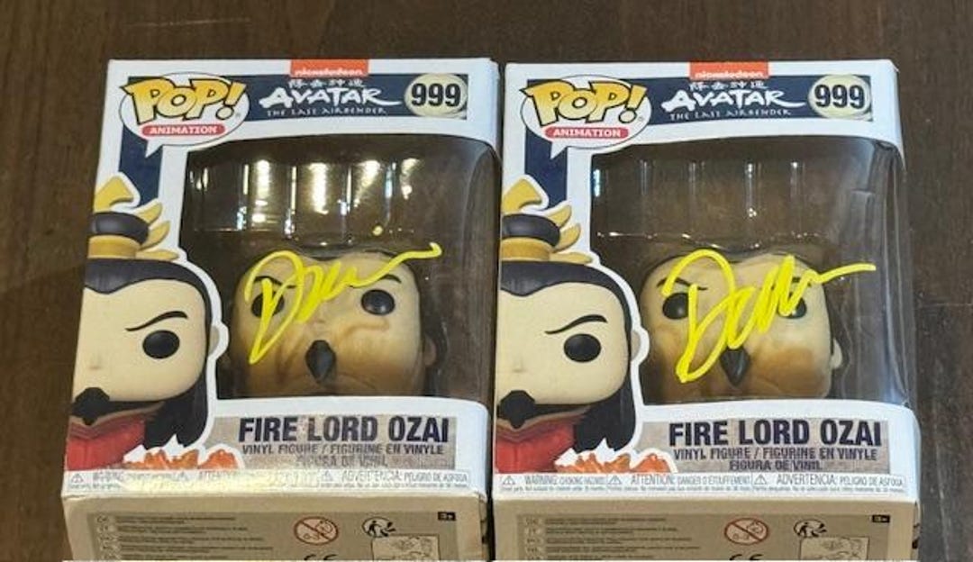 Daniel Dae Kim Signed Autographed AVATAR Fire Lord Ozai Funko Pop - Etsy