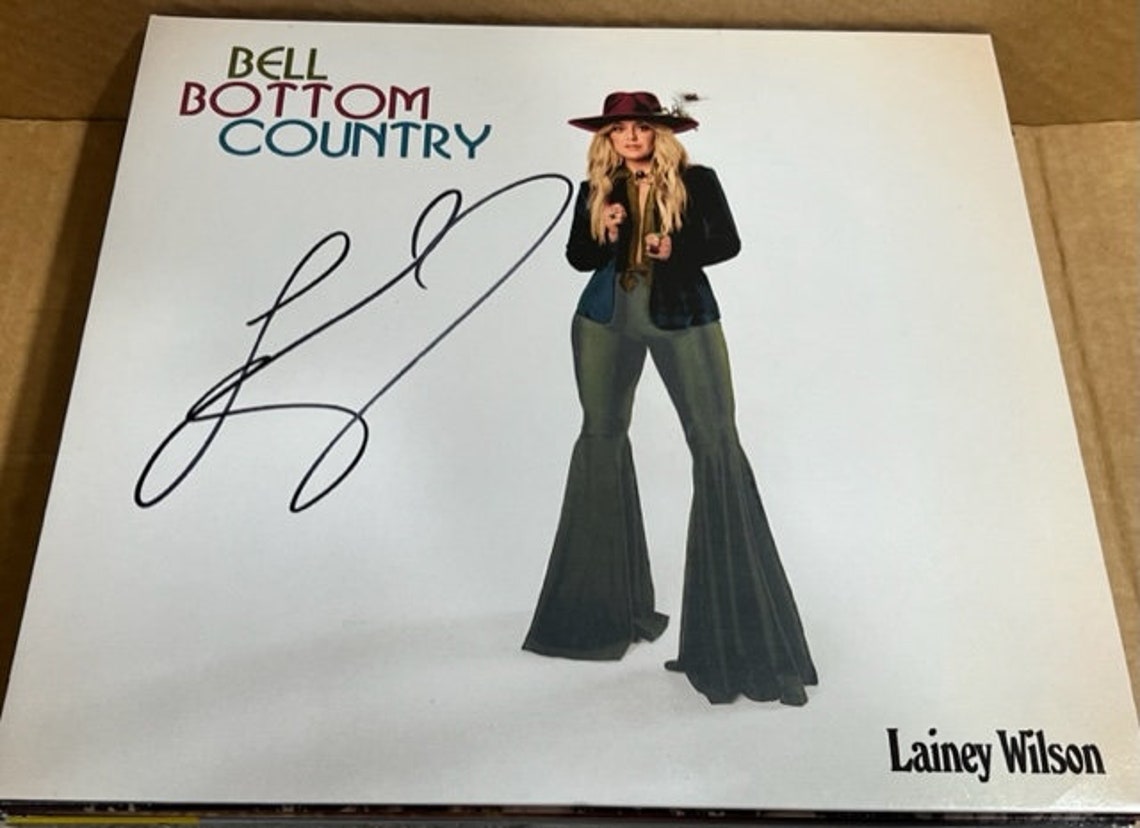 LAINEY WILSON Signed Autographed Bell Bottom Blues Record Album LP - Etsy
