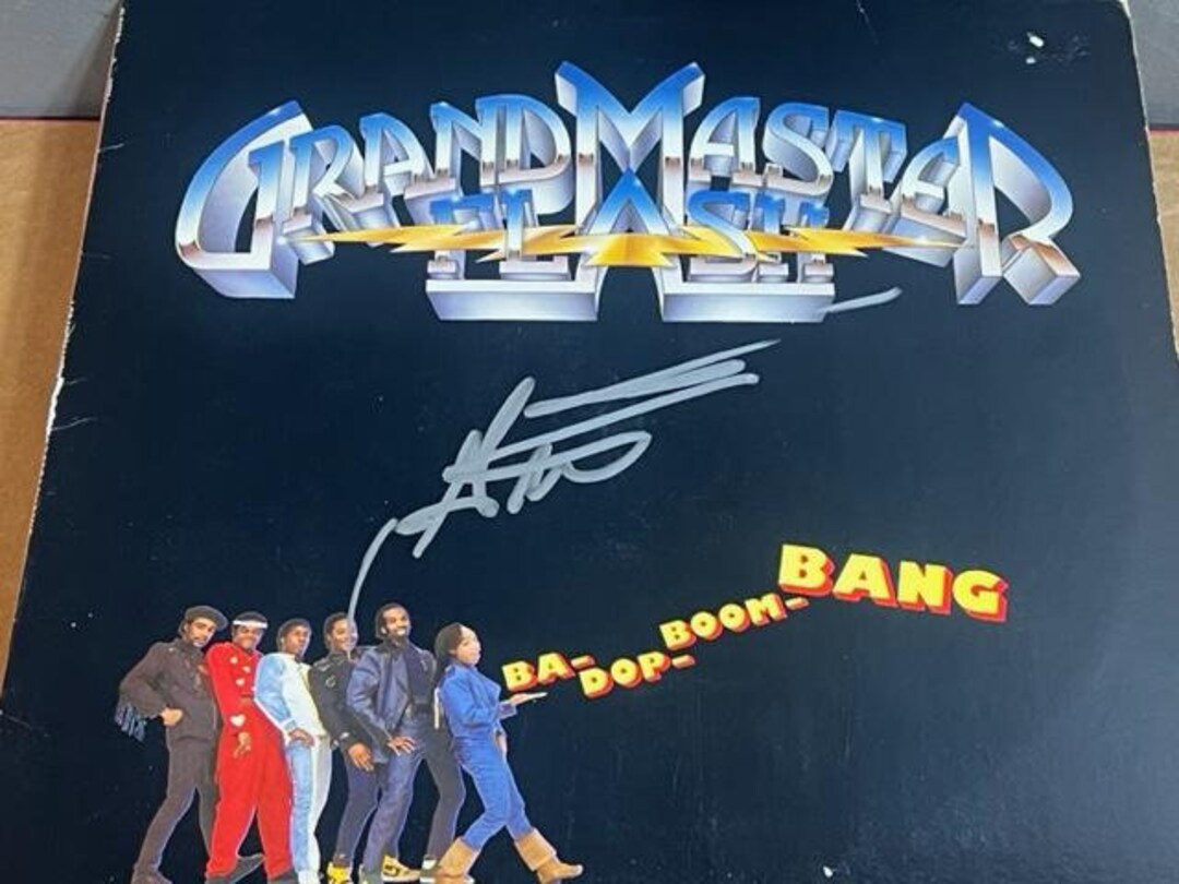 GRANDMASTER FLASH Signed Autographed Vintage Record Album LP - Etsy