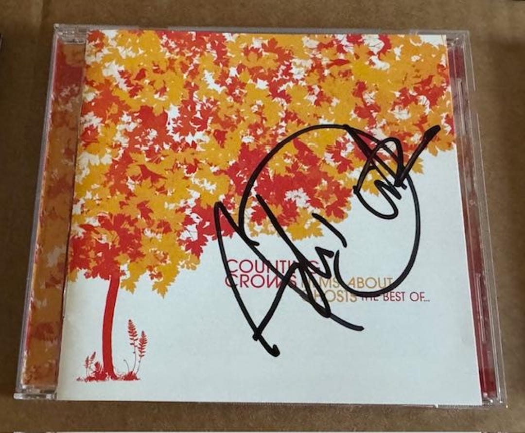 Adam Duritz Signed Autographed COUNTING CROWS Best of CD Booklet - Etsy