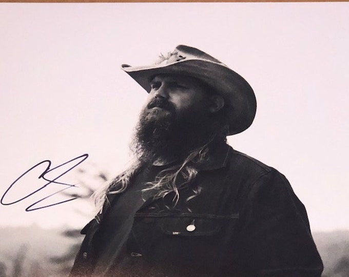 CHRIS STAPLETON Signed Autographed 11x14 Photograph - Etsy