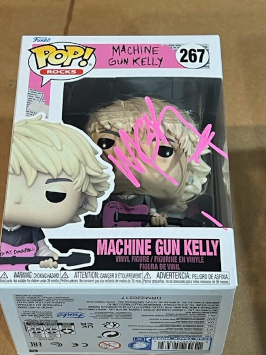 Machine Gun Kelly Signed Autographed Funko Pop MGK - Etsy