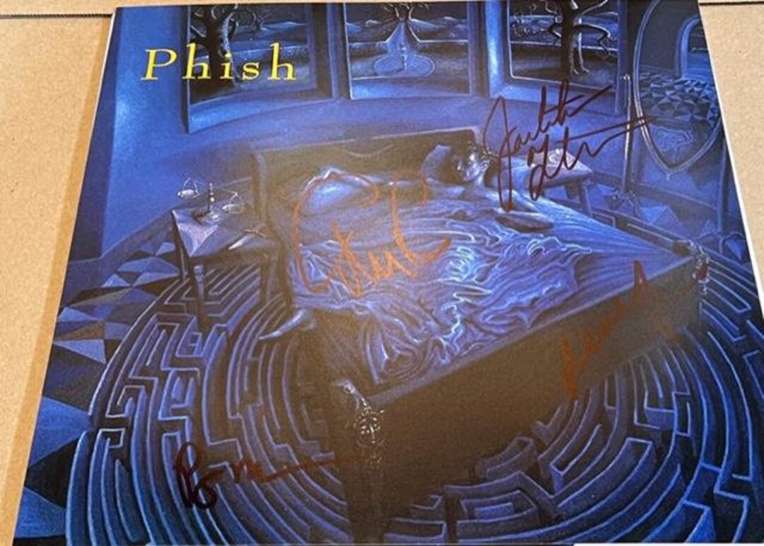 Phish FULL BAND Signed Autographed Rift 12x12 Record Album - Etsy