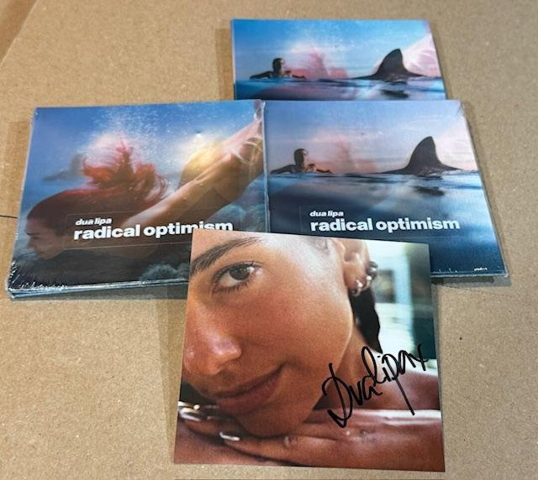 DUA LIPA Signed Autographed Radical Optimism CD Booklet Insert - Etsy