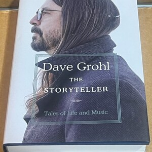 DAVE GROHL Signed Autographed the Storyteller H/C Book Foo Fighters ...