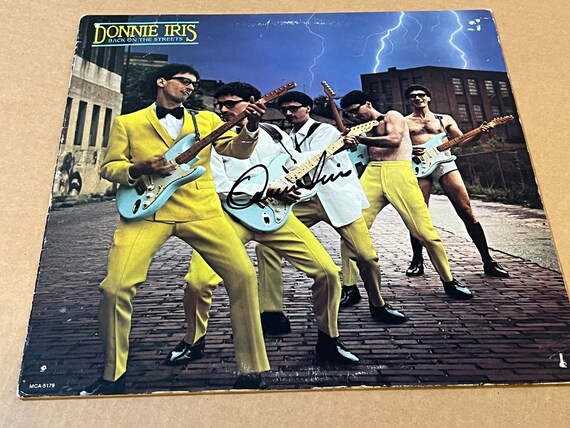 DONNIE IRIS Signed Autographed Vintage Back on the Streets - Etsy