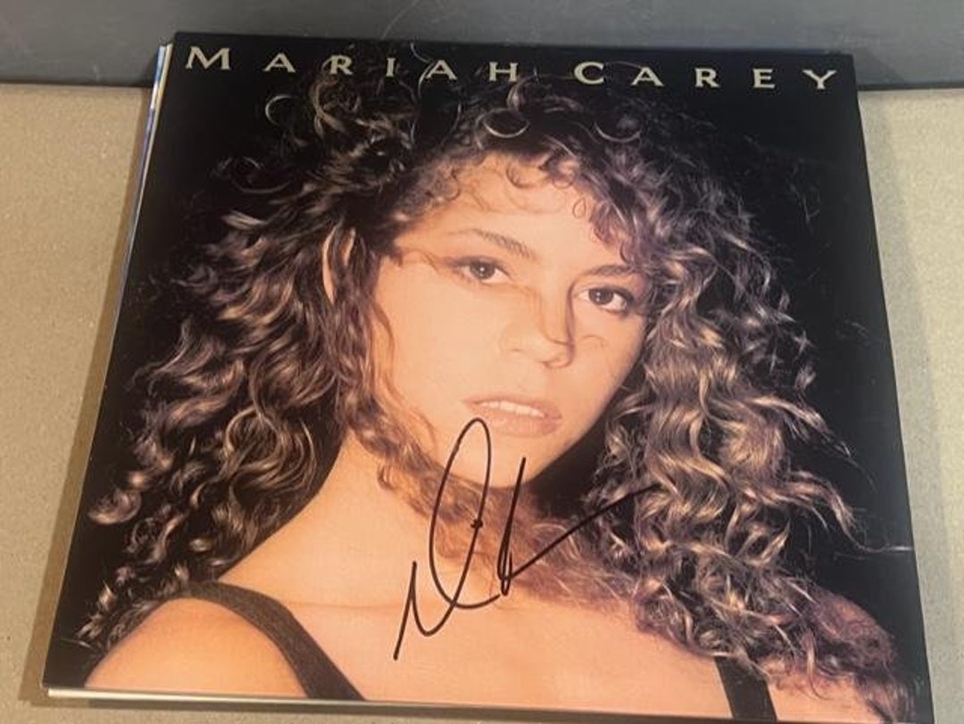 MARIAH CAREY Signed Autographed Debut Record Album LP - Etsy
