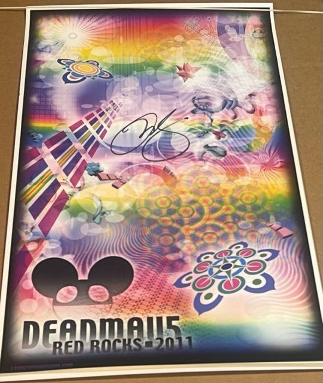 DEADMAU5 Signed Autographed Live at Red Rocks 11x17 Concert Poster - Etsy