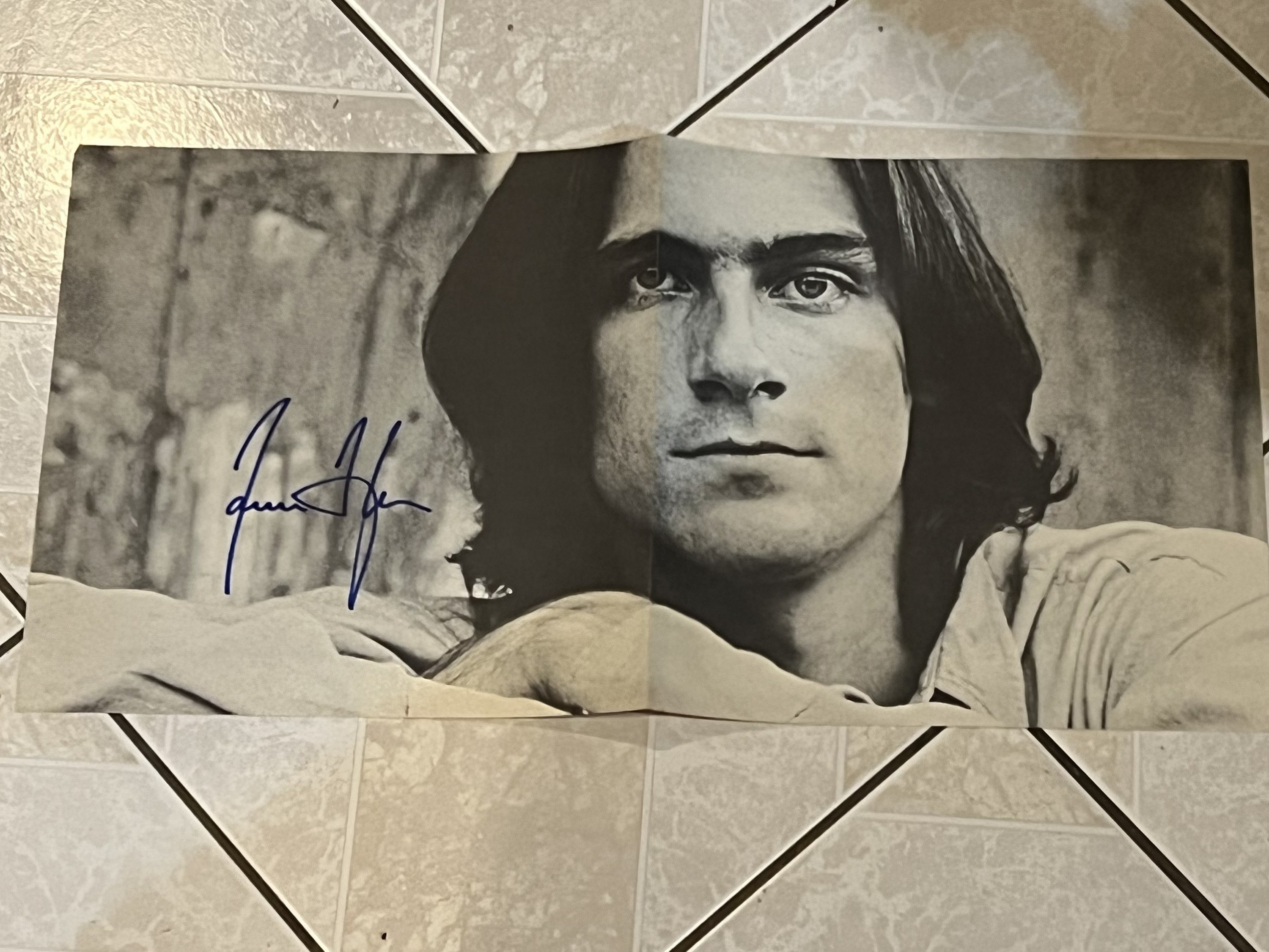 Collectibles James Taylor Signed Autographed Dad Loves His Work Record ...