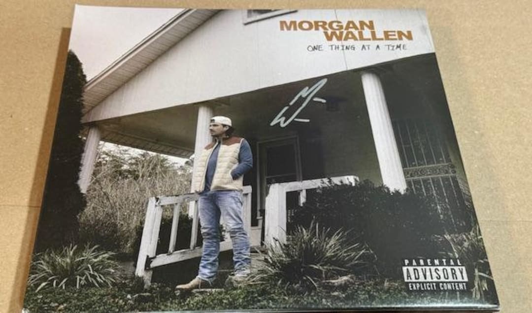 MORGAN WALLEN Signed Autographed One Thing at A Time Record Album LP - Etsy
