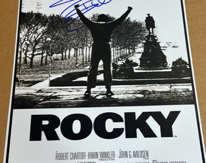 Sylvester Stallone Rocky Hand Signed Autographed Boxing Glove - Etsy