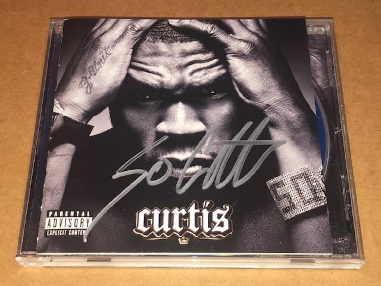 50 CENT Signed Autographed Curtis CD Booklet | Etsy