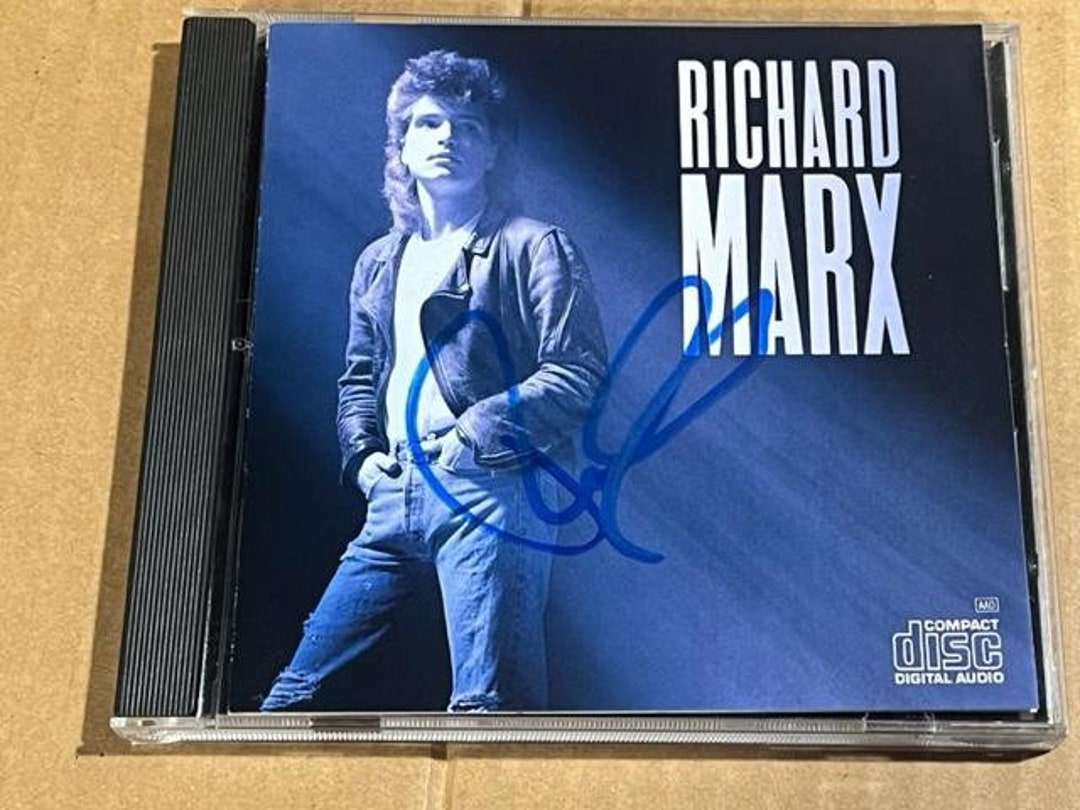 RICHARD MARX Signed Autographed CD Booklet - Etsy