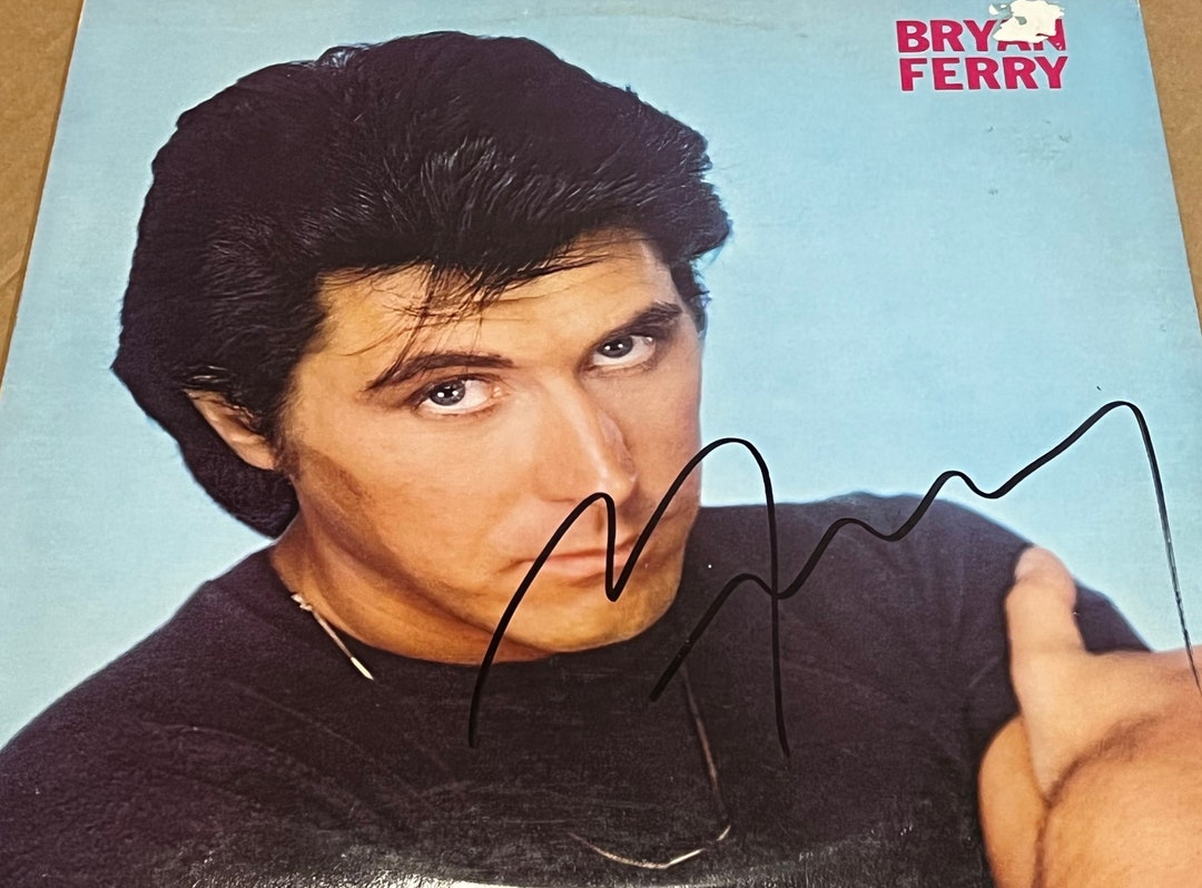 BRYAN FERRY Signed Autographed Vintage Record Album LP Roxy Music - Etsy
