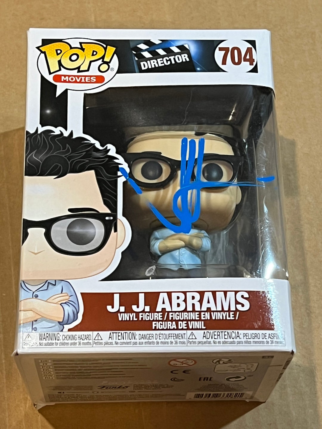 J. J. ABRAMS Signed Autographed Funko Pop - Etsy